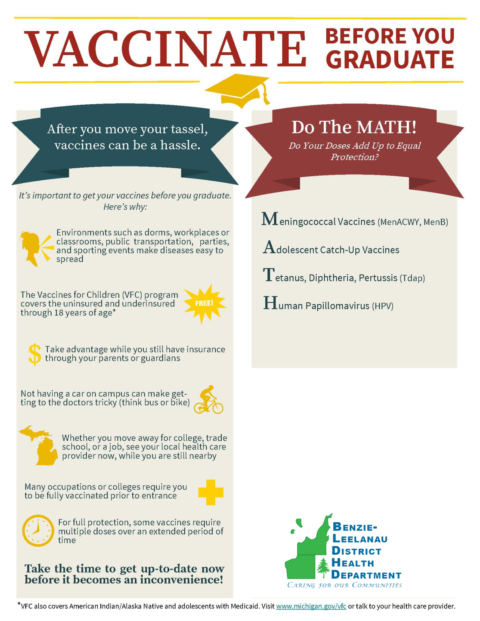 Immunization Education Material | Benzie-Leelanau District Health ...